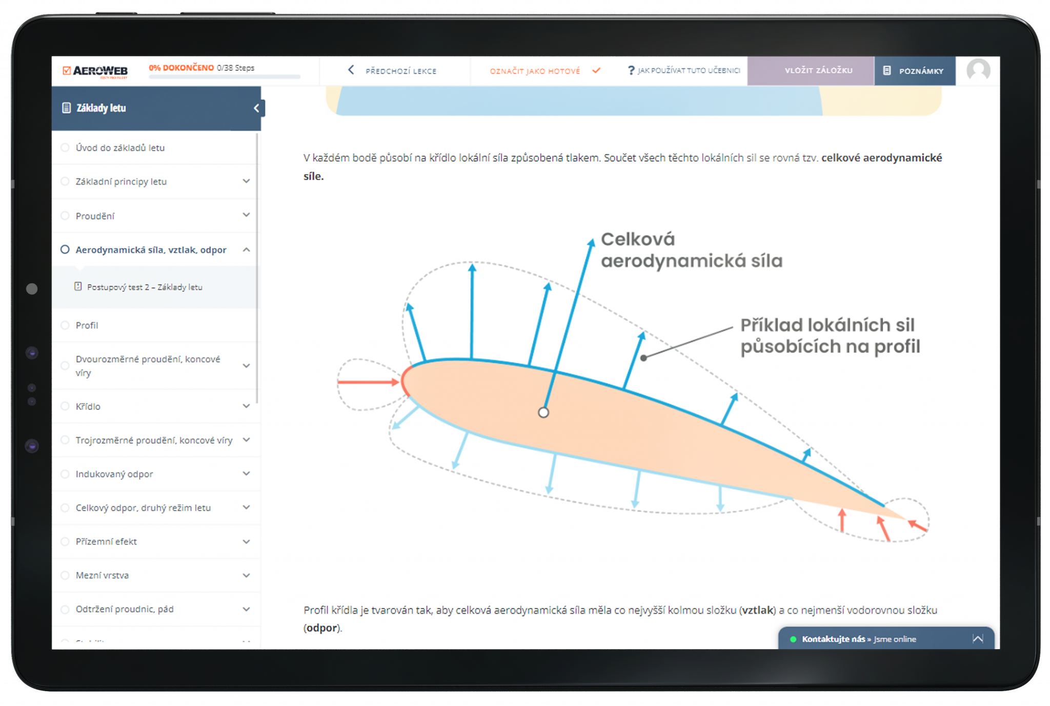 Online kurzy a testy pro piloty - Aeroweb.cz